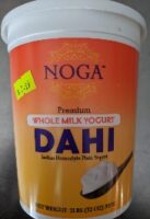 Noga Whole Milk Yogurt 2lb – Shresta Indian Grocery