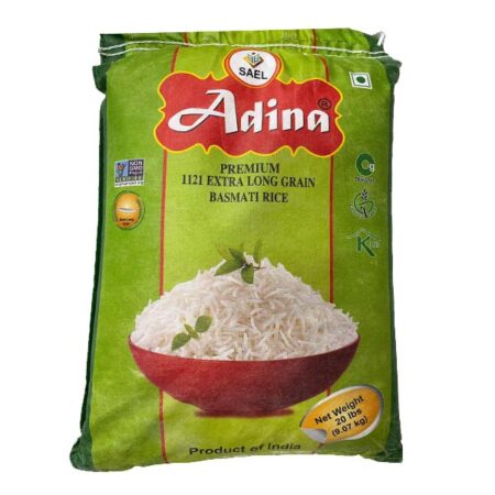 Adina Basmati Rice 20lb – Shresta Indian Grocery