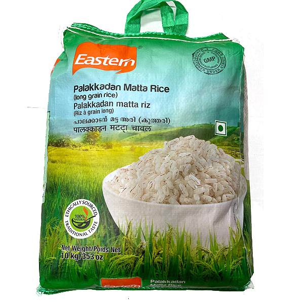 Eastern Palakkadan Matta Rice 22Lbs – Shresta Indian Grocery