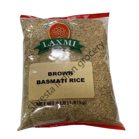 Laxmi Brown Basmati Rice 4Lb – Shresta Indian Grocery