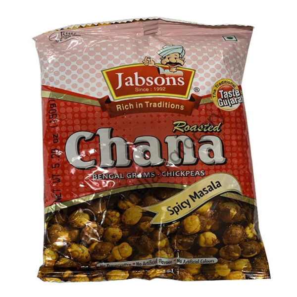 Jabsons Spicy Masala Chana 150gms – Shresta Indian Grocery