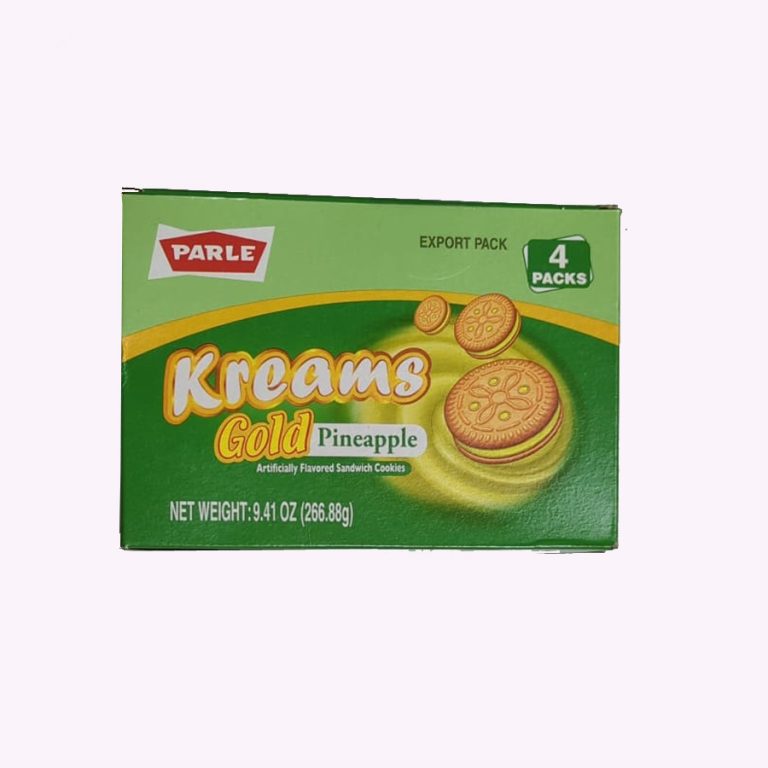 Parle Kreams Gold Pineapple 4X66.7 Gm – Shresta Indian Grocery