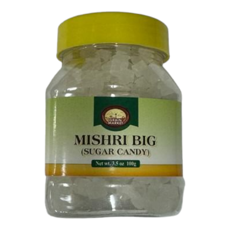 GM Misri Big in Jar 100gm – Shresta Indian Grocery